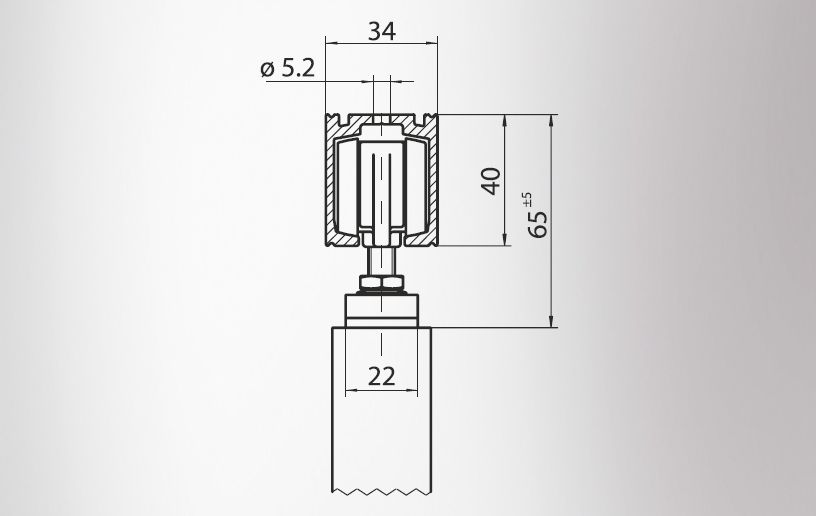 Geze - Perlan 140 Sürme Kapı Ray Profilleri - EF Teknoloji